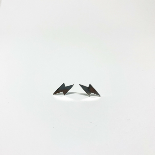 Mini Lightning Bolt Stud Earrings - Patriotic Provisions